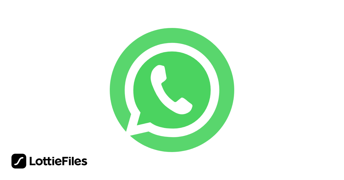 Free WHATSAPP BUTTON Animation by Arthur Fonseca Machado | LottieFiles