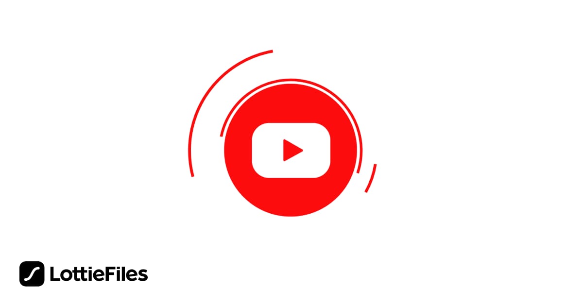 Free Youtube Logo Effect Animation by Suzana | LottieFiles