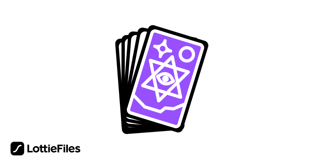 Free Tarot cards Animation by Sara Proffit | LottieFiles