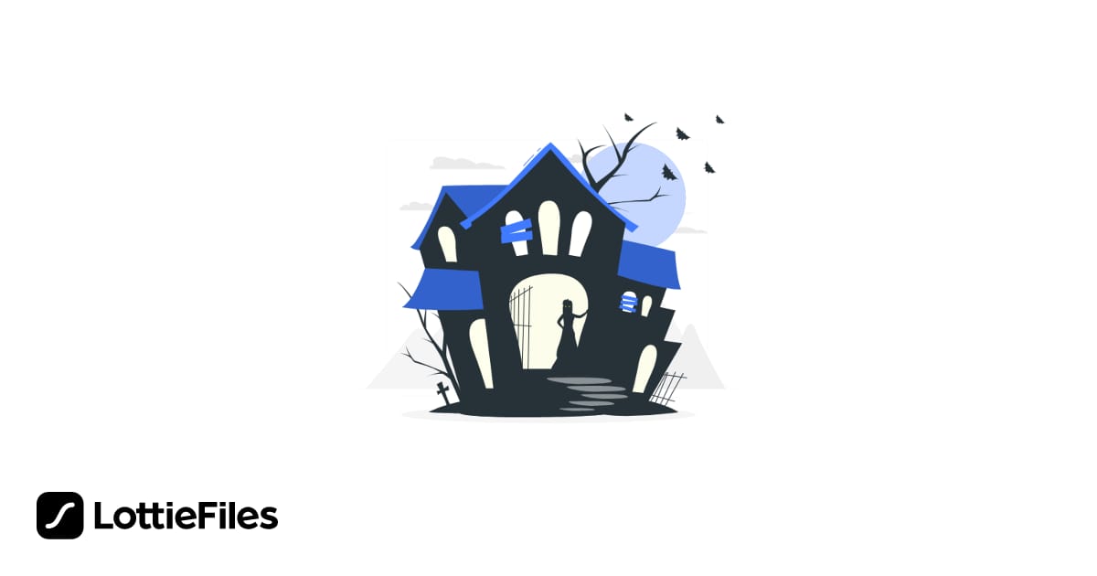 Free Horror Halloween House Animation Animation by Umar Usman Ali ...