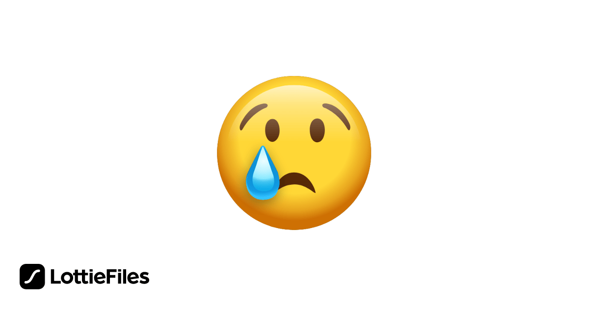 Free Crying emoji Animation by jk kim | LottieFiles
