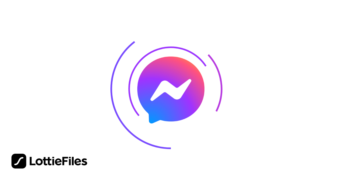 Free Messenger Logo Effect Animation by Suzana | LottieFiles