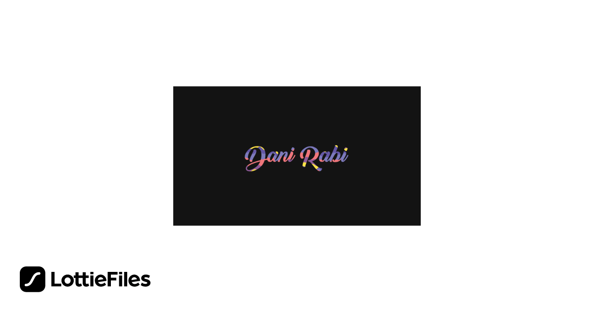 Free Ttile Animation Animation by Daniyal | LottieFiles