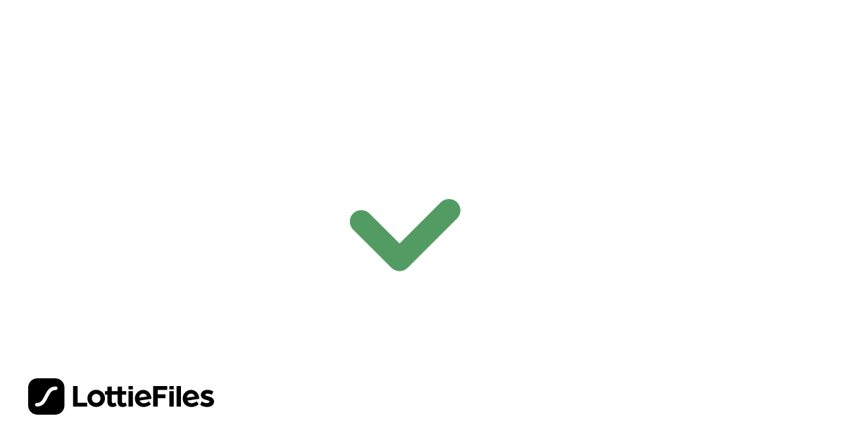 Free Completed or done Animation by Ali Azgar | LottieFiles