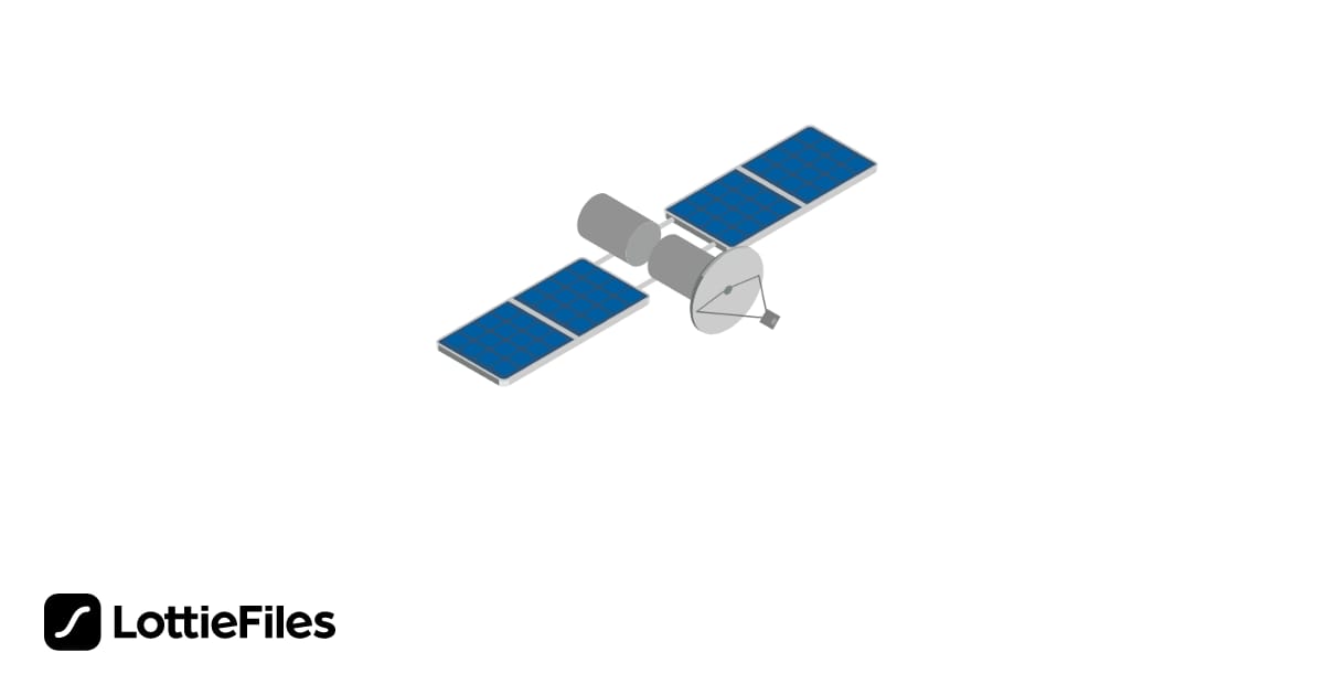Free Satelite Animation by Luis Quintanilla | LottieFiles