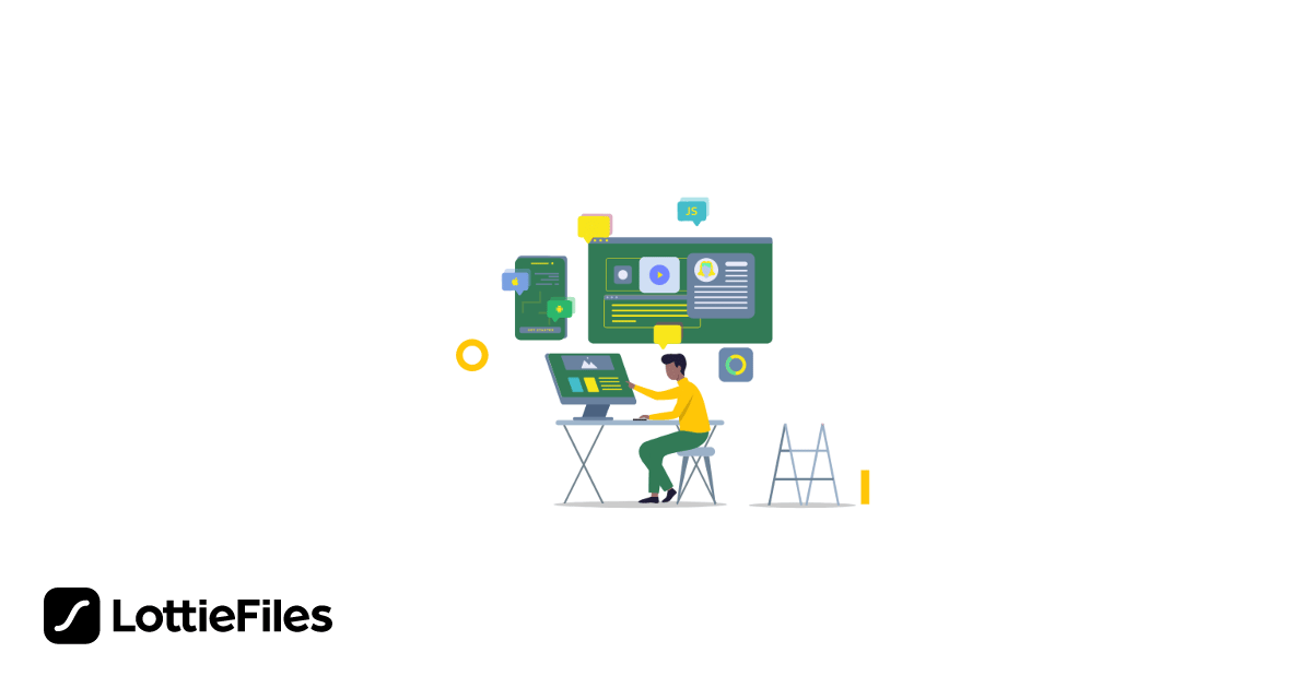 Free Web developer Animation by Abdiqafar Hassan | LottieFiles