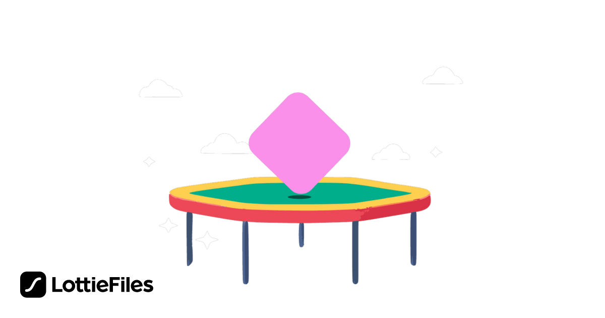 Free Square in a Trampoline Animation by SundarSudandiraraj | LottieFiles