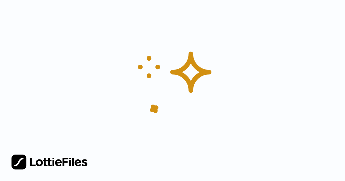 Free Sparkle Animation by Musa Adanur | LottieFiles