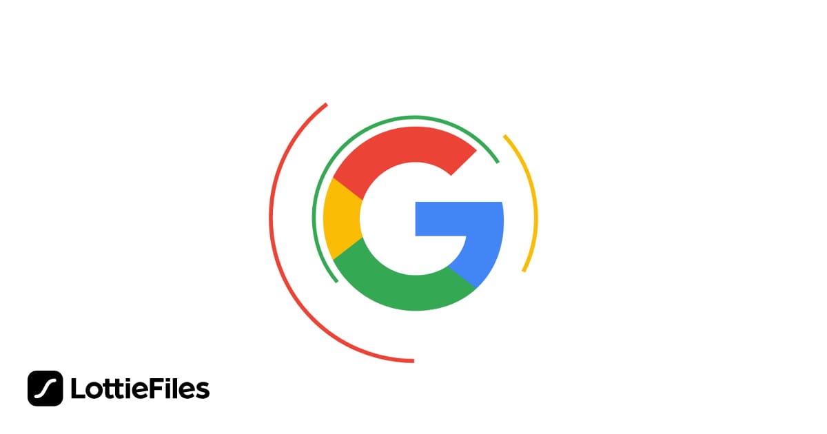 Free Google Logo Effect Animation by Suzana | LottieFiles