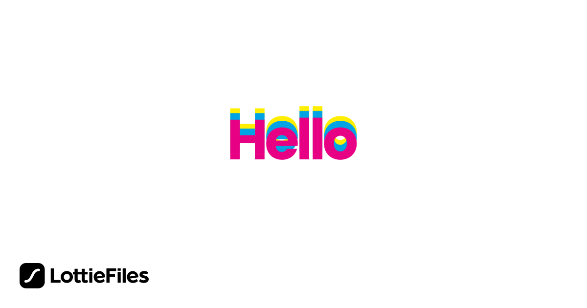 Hello by Vugar Huseynov - LottieFiles