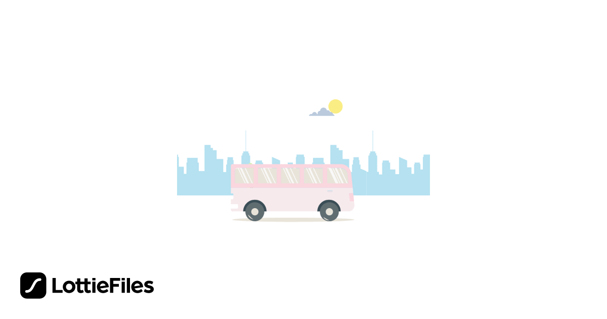 Free bus-driving Animation by Luis Eduardo Andrade | LottieFiles