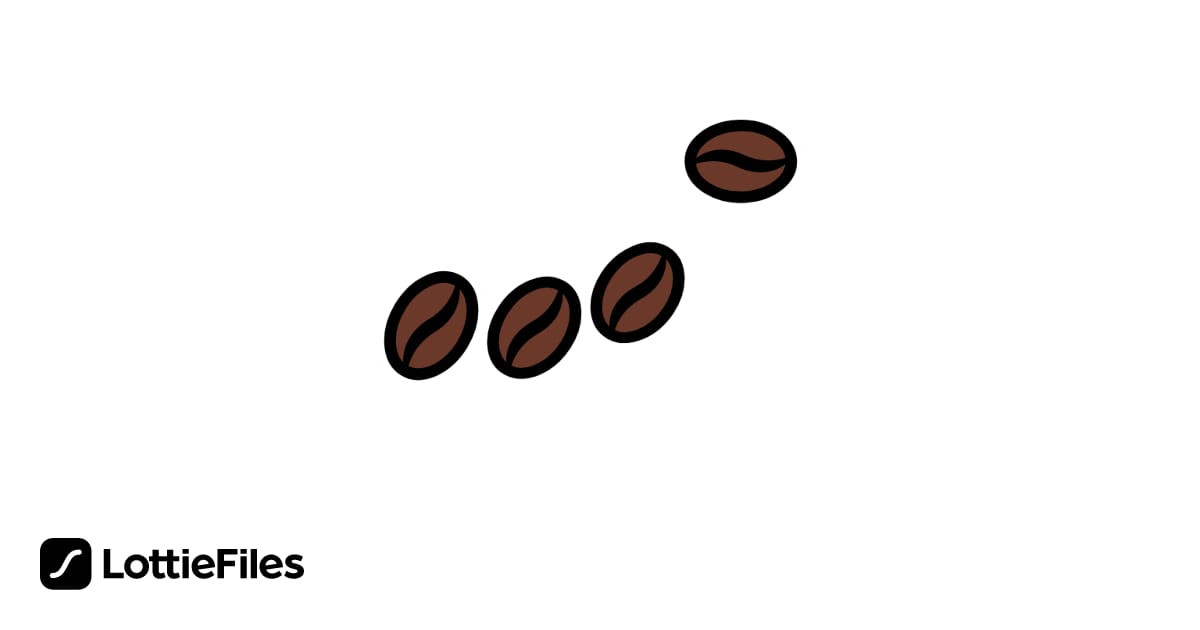Free Loading coffee bean Animation by Flora | LottieFiles