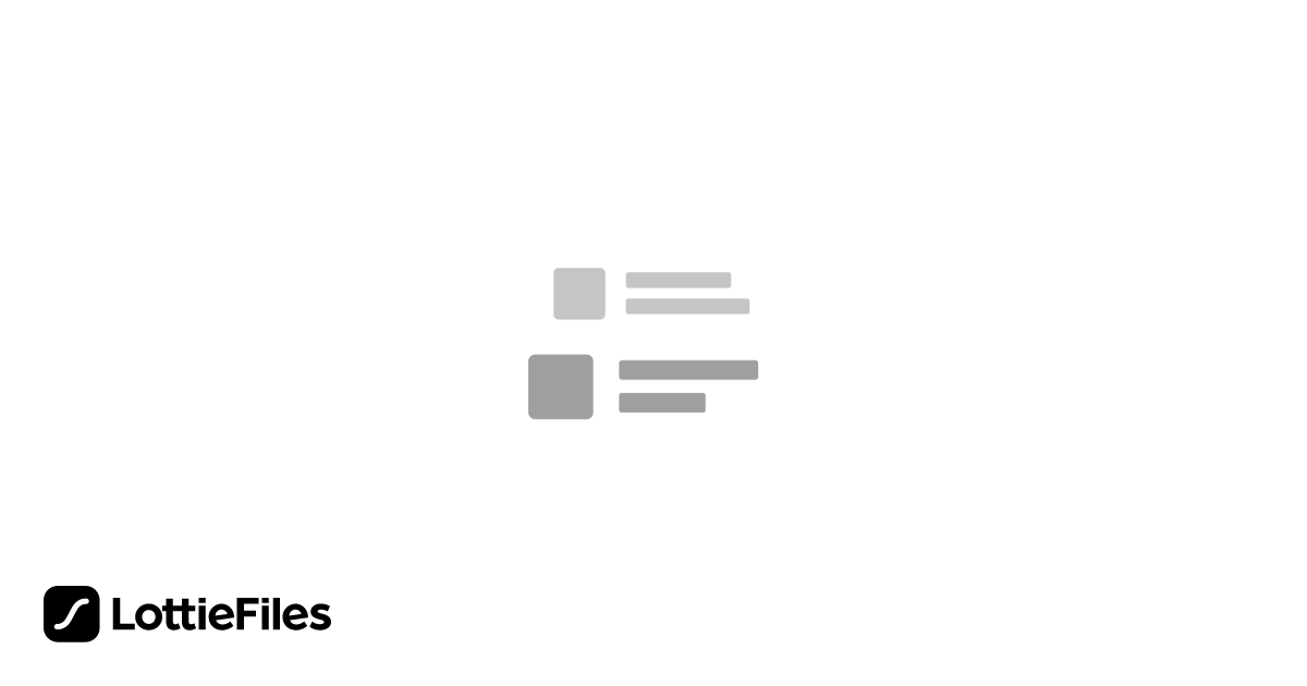 Free Data List Animation by Hưng Nguyễn Khánh | LottieFiles