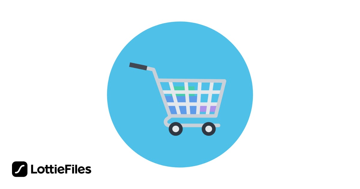Free Shopping Cart Animation by Usama Razzaq | LottieFiles