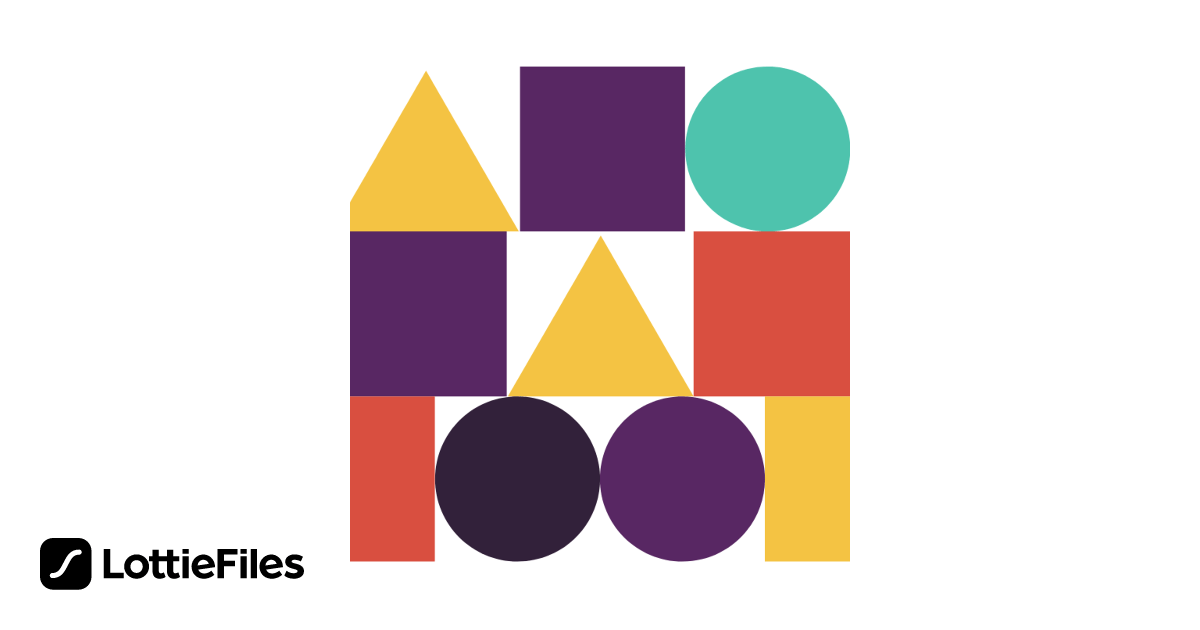 Free Geometric background loop Animation by Emin Ganjumyan | LottieFiles