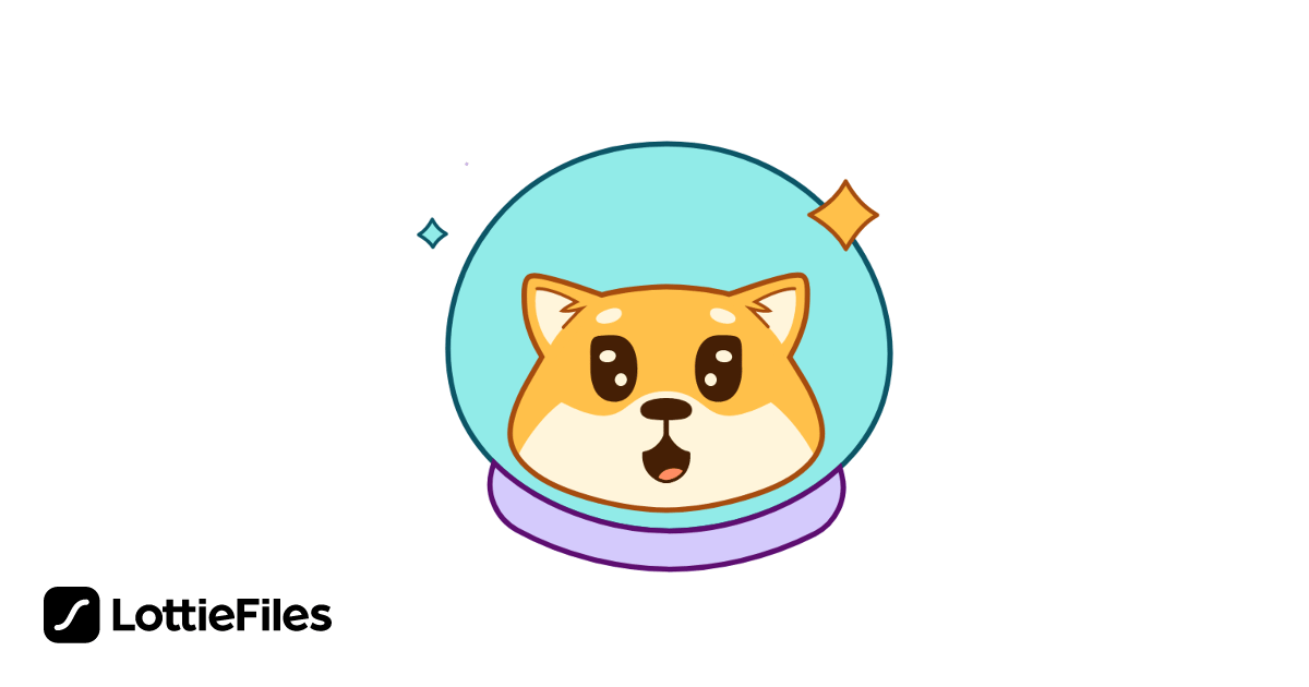 Free Astronaut Dog Animation by Margarita Ivanchikova | LottieFiles