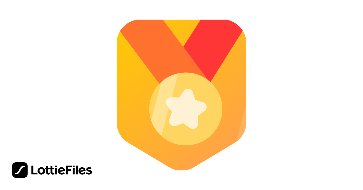 Free Medal badge Animation by Duxtree | LottieFiles