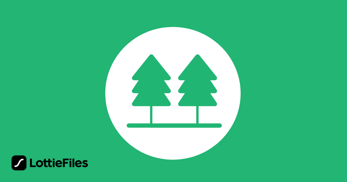 Free Forest-circle frame Animation by Tiffany Lin | LottieFiles