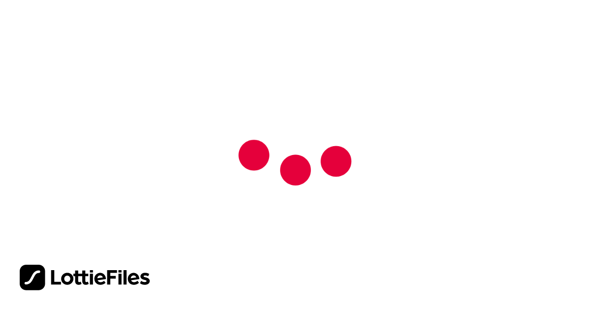 Free Red Bounce Loading Animation Animation by Natalie Wood | LottieFiles