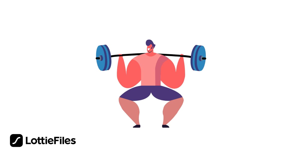 Free Body Builder Animation by Bashir Ahmad | LottieFiles