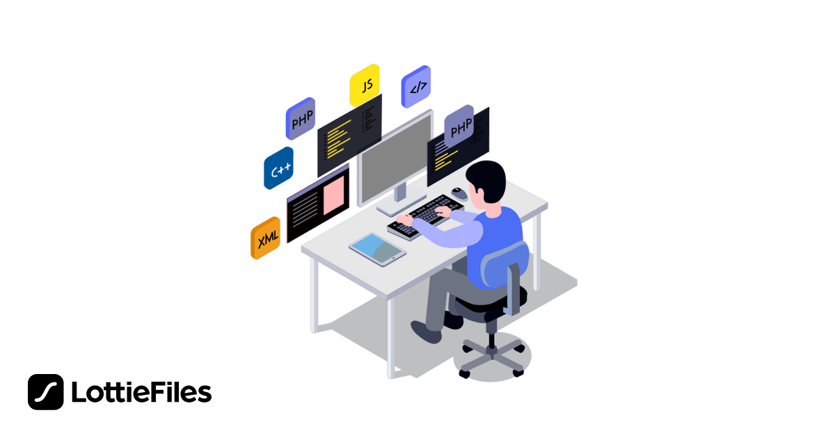 Free Coding Develio Animation by হিমু | LottieFiles