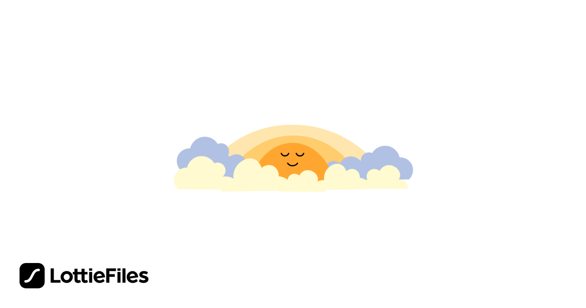 Free Calm Sunrise Yellow/Purple Animation by Imtiaz Raqib | LottieFiles