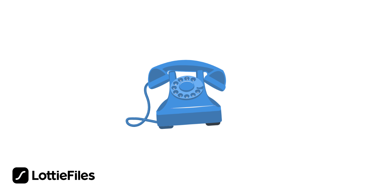 Free ringing Animation by Usman Raza | LottieFiles