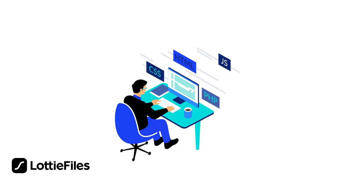 Free web dev Animation by zakaria zahidi | LottieFiles