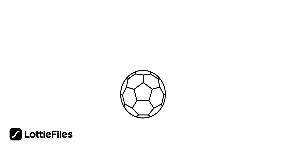 Free Football Bouncing Animation by Ben Jacobs | LottieFiles