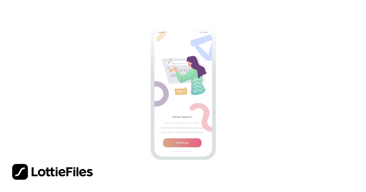 Free Mobile lottie animation Animation by Umar Usman Ali | LottieFiles