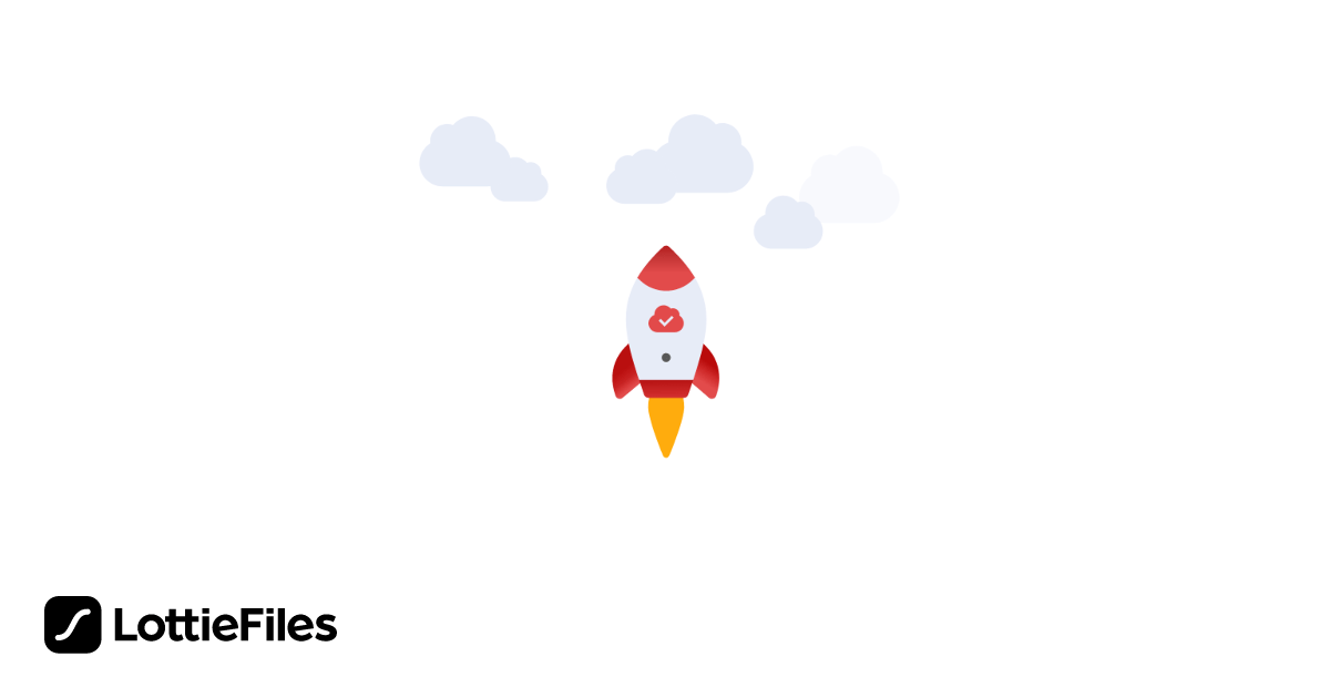 Free Rocket Launching Animation by Martin Mrmach | LottieFiles