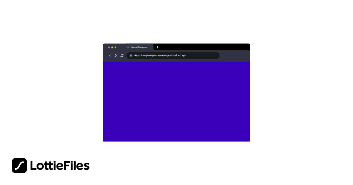 Free Browser URL Animation Animation by Maurice Messinger | LottieFiles