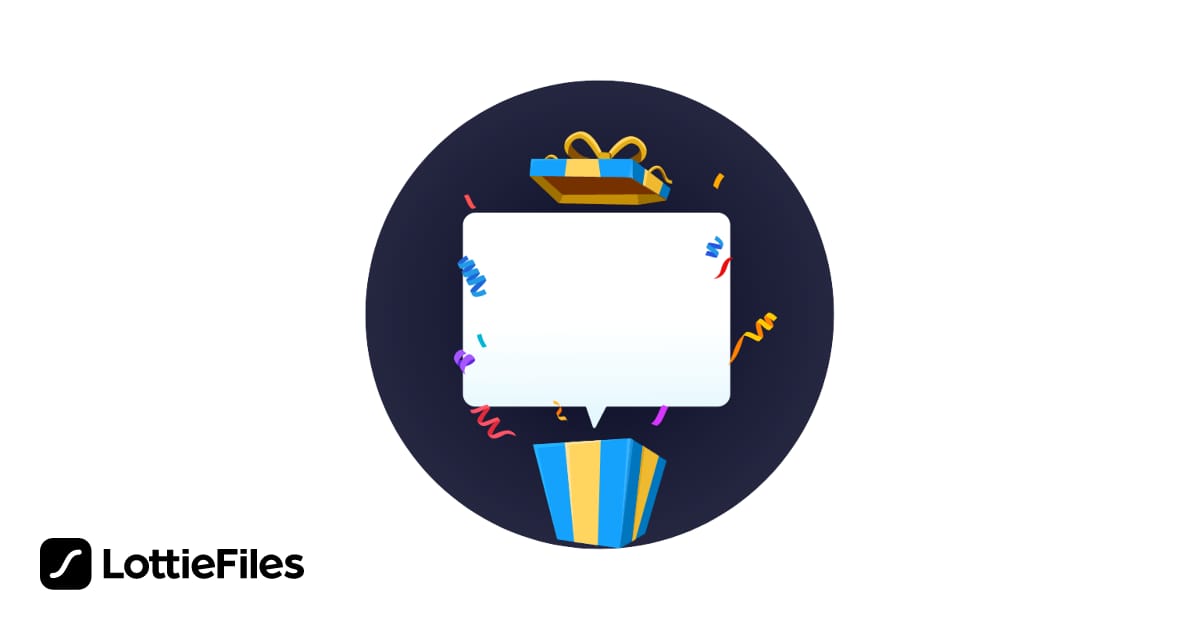 Free Gift Unboxing Animation by Omprakash | LottieFiles