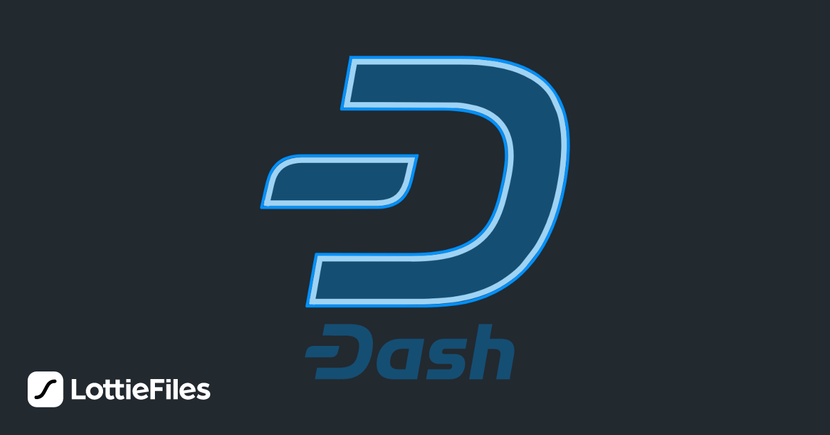 Free Animated Logo for Dash Animation by Raul Bedoya Ching | LottieFiles