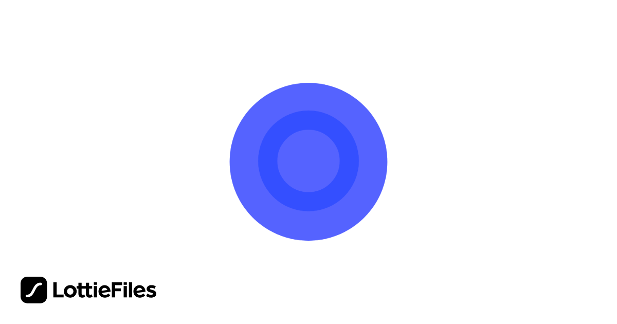 Free Blue ellipse Animation by Vladyslav Kryvko | LottieFiles