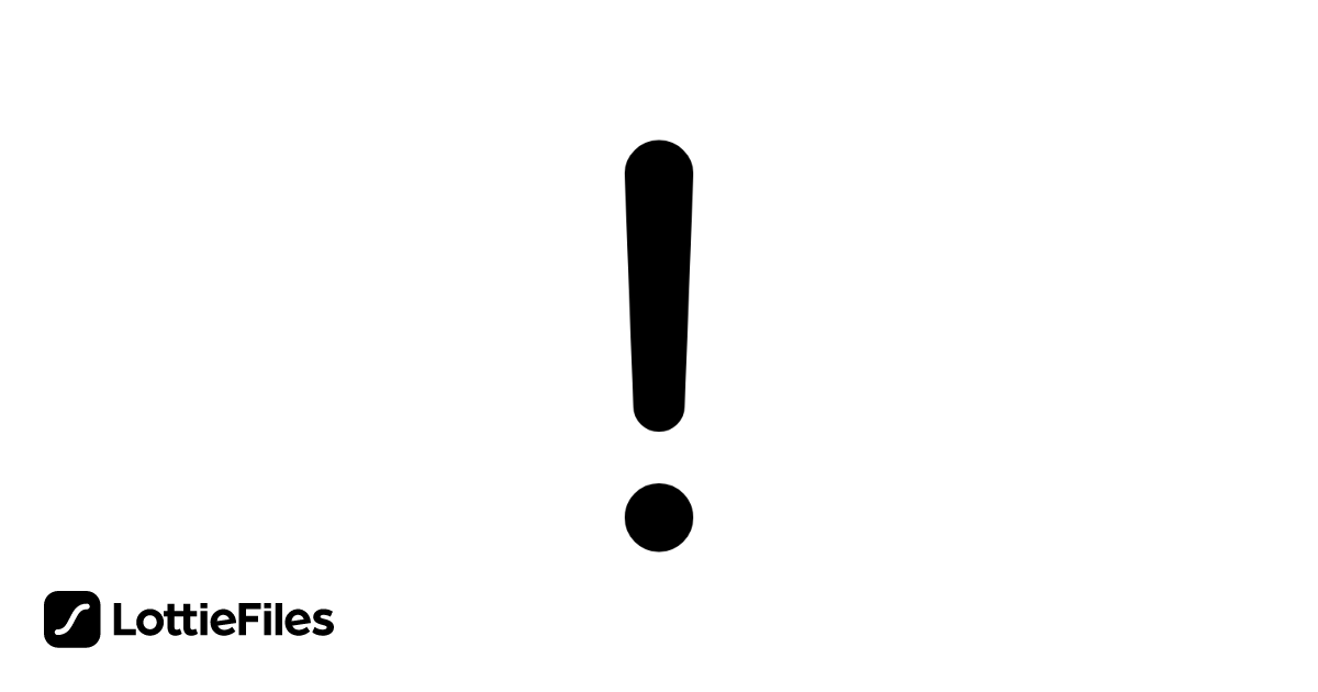 Free alert Animation by Rishab Agarwal | LottieFiles