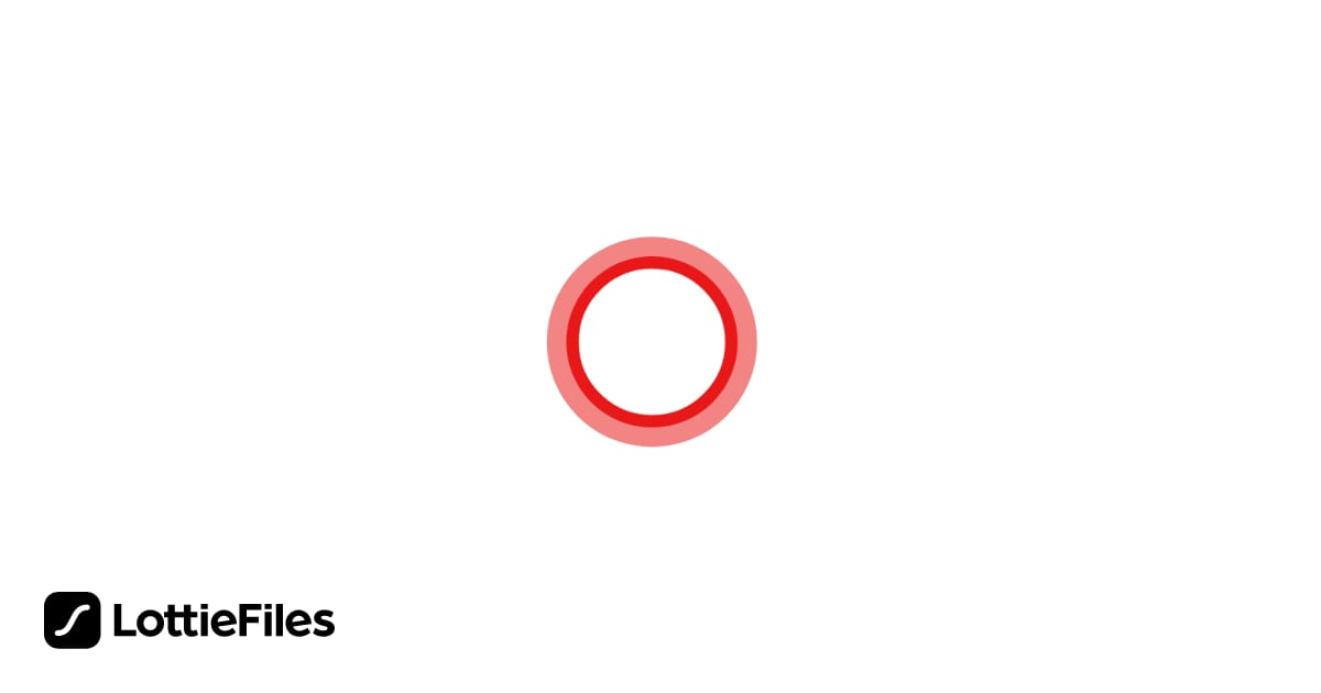 Free Red Circle Effects Animation by Rajan | LottieFiles