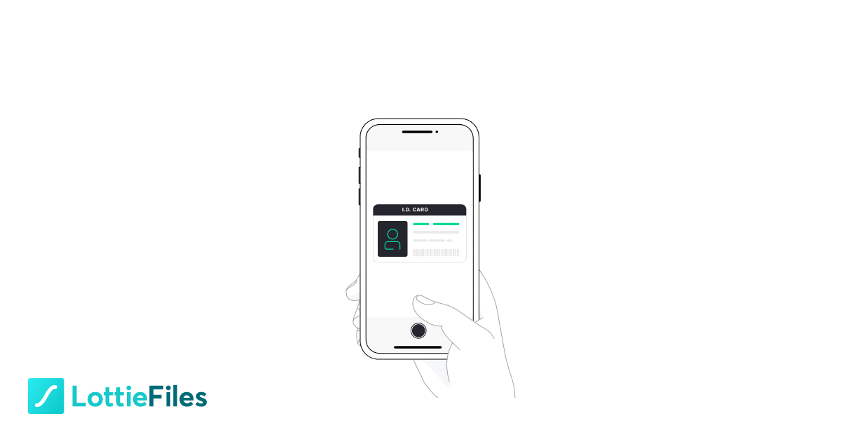id-card-ui-animation-transparent by surijan chaliau - LottieFiles