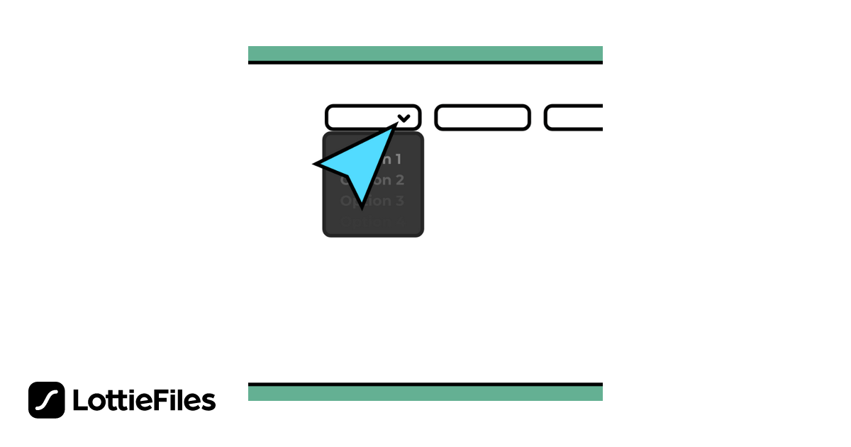 Free Dropdown Click Animation by Jakob Winterholler | LottieFiles