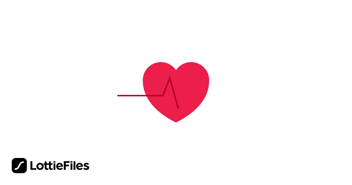 Free heart beat animation Animation by Priyanka Tolani | LottieFiles