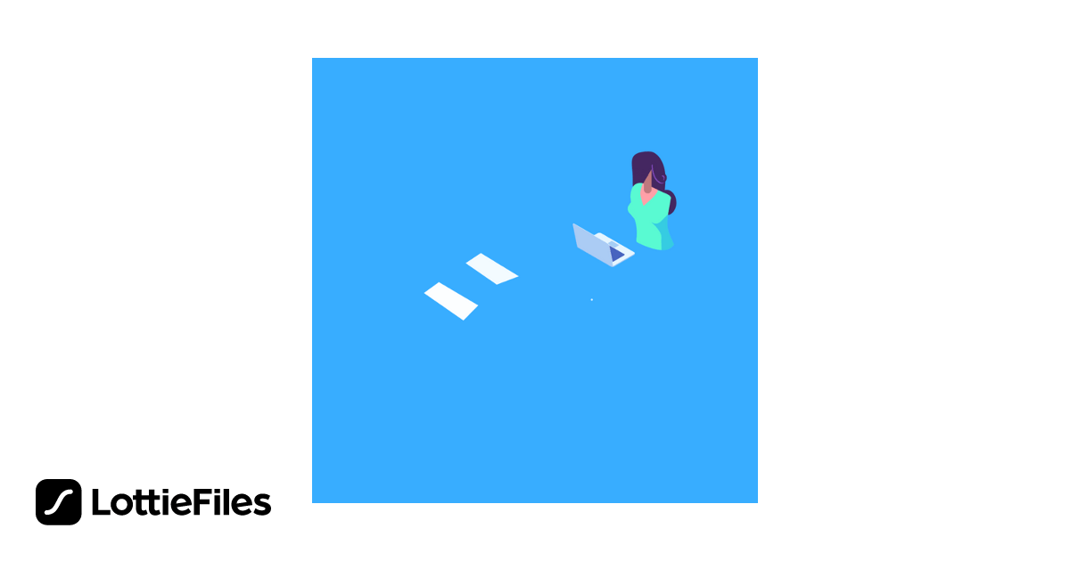 Free Character lending animation Animation by Andrey Kuts | LottieFiles