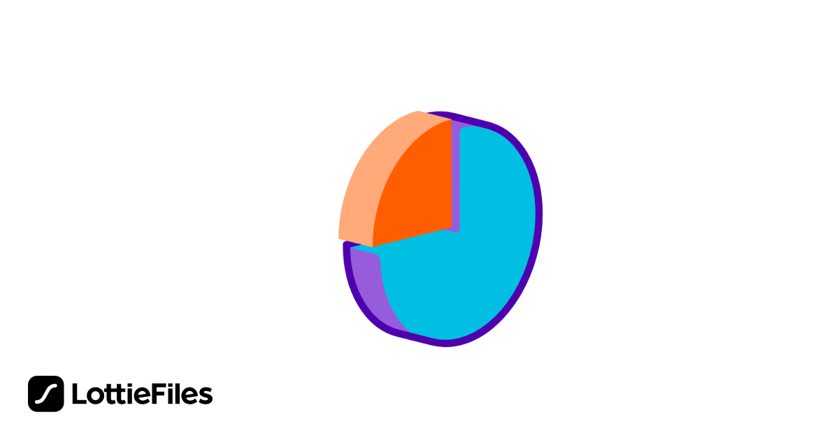 Free pie chart Animation by Manuel Lopez | LottieFiles