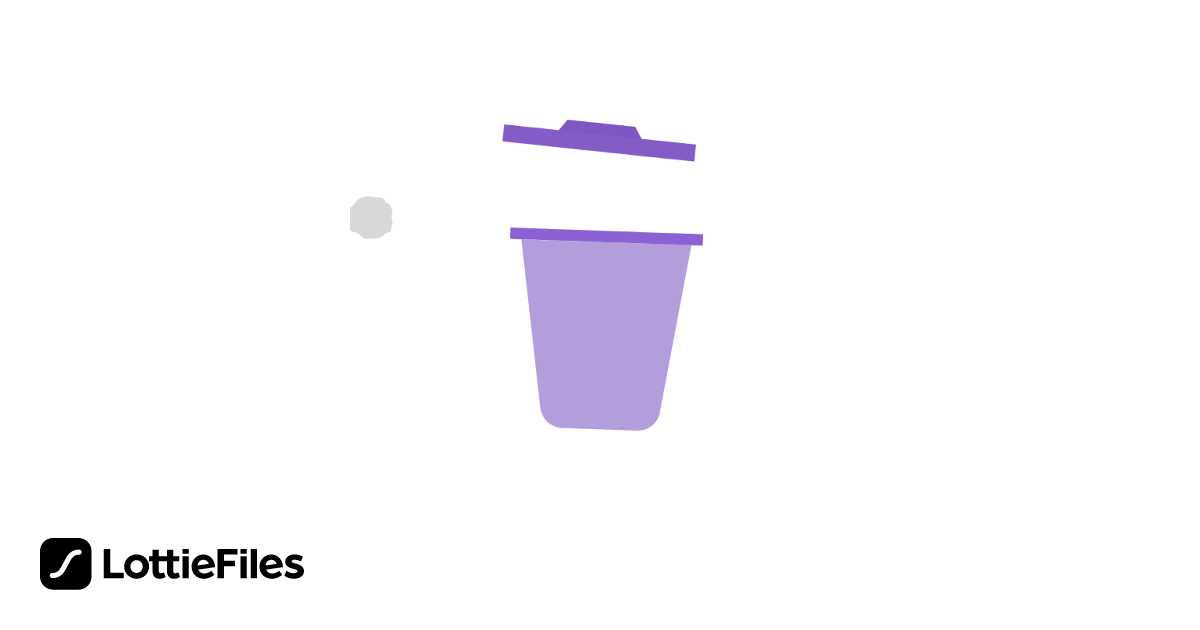 Free Trash Can Animated icon Animation by Yash Moon | LottieFiles