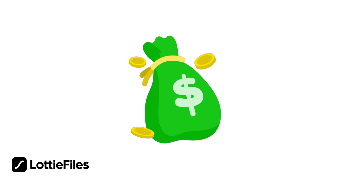 Free Money Bag Animation by Mang Hadi | LottieFiles