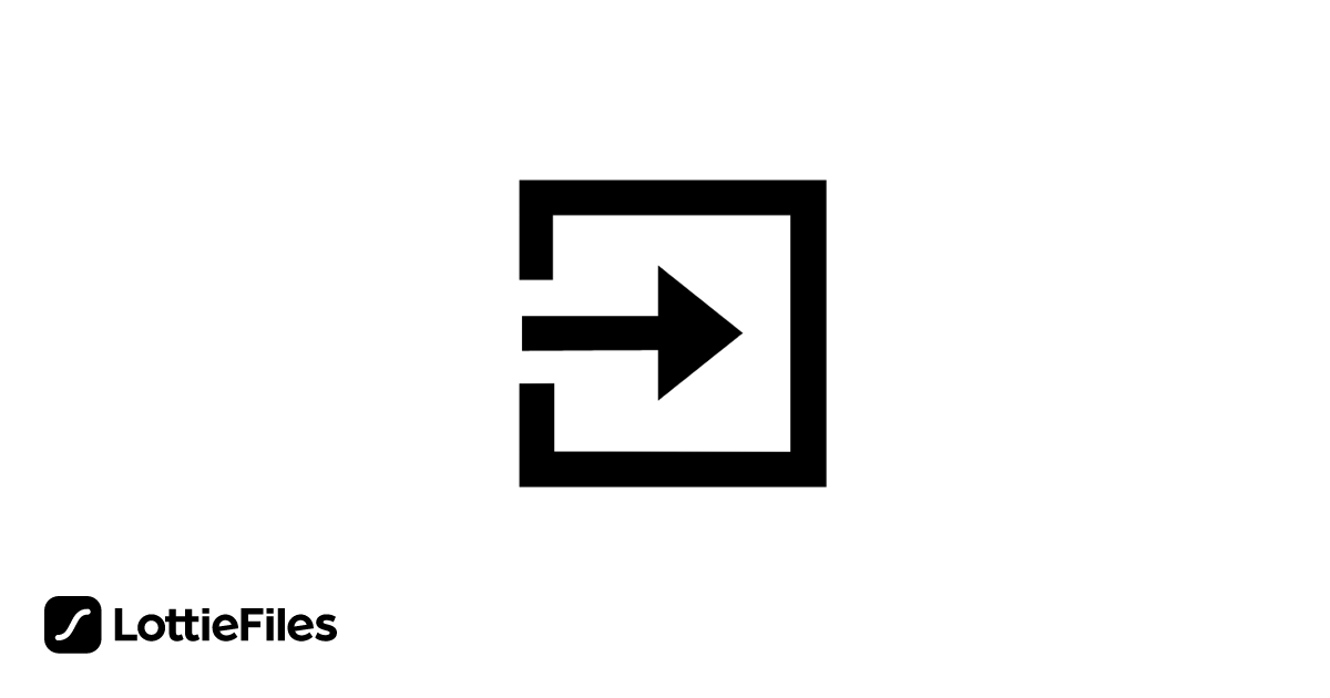 Free Exit Animation by Lucía | LottieFiles