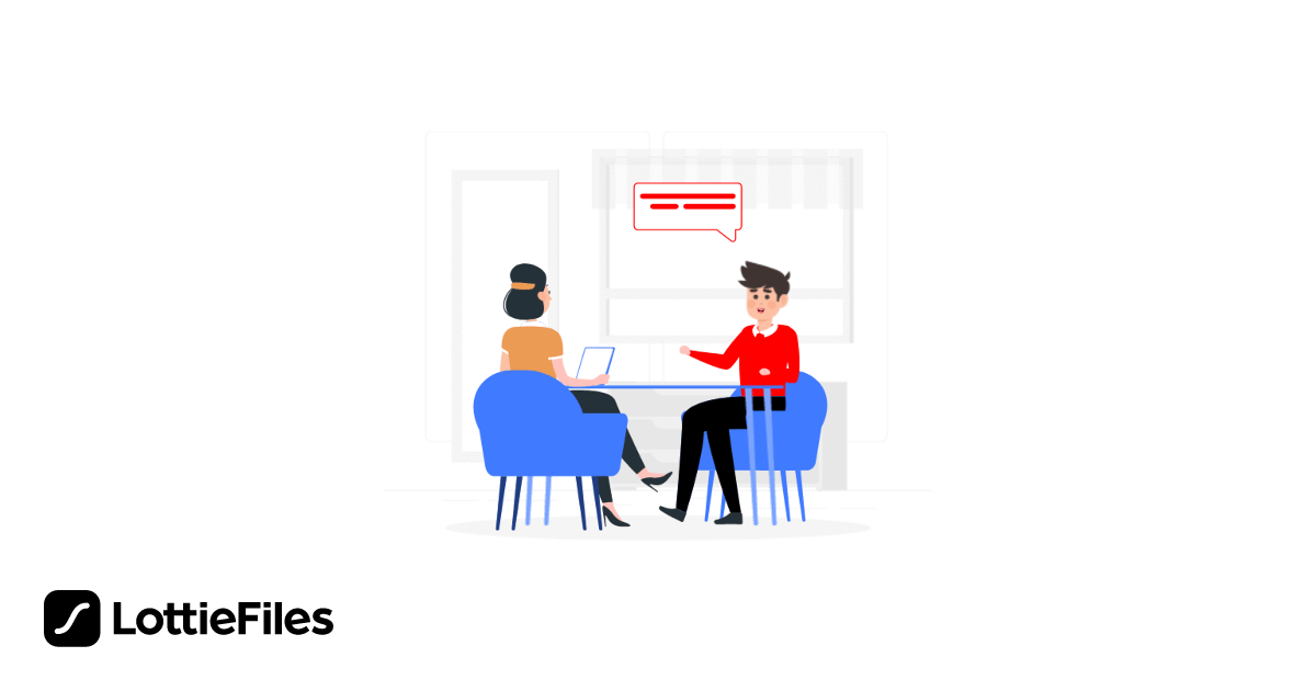 Free interview animation Animation by Rehman_javed | LottieFiles