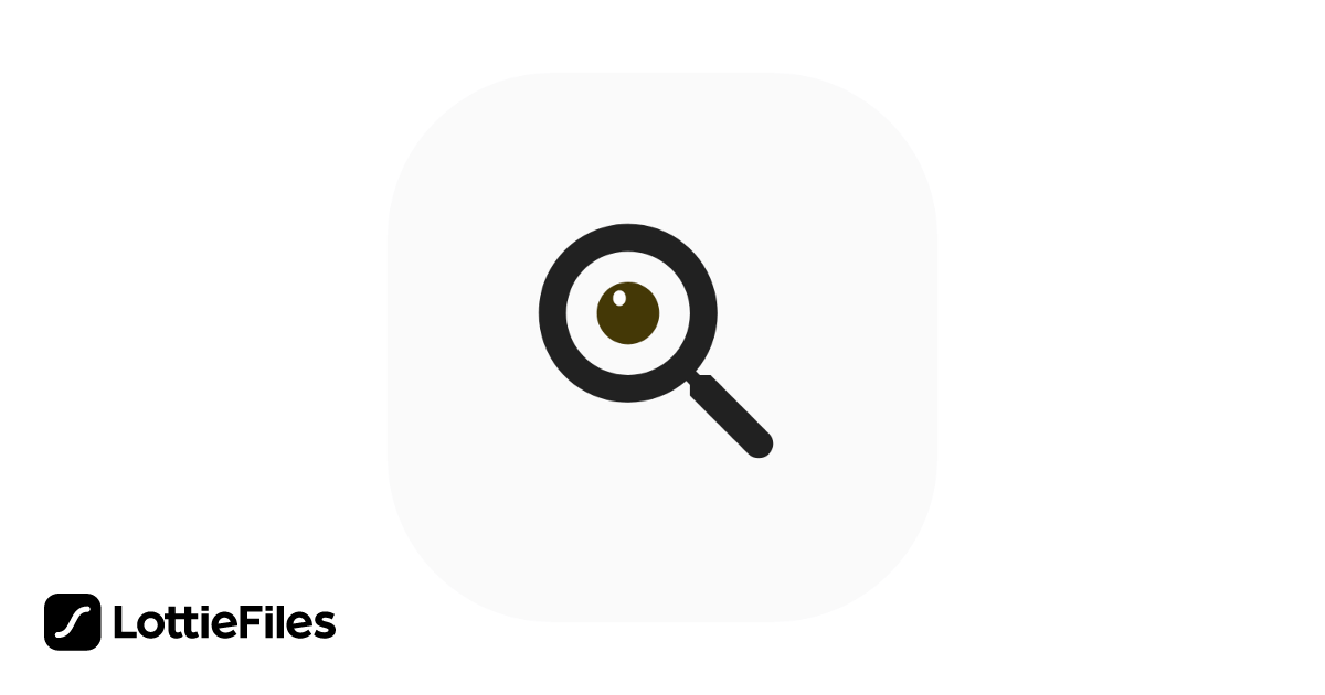 Search icon micro Interaction by Arun Sajeev - LottieFiles