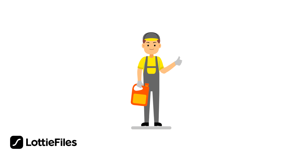 Free fuel Delivery boy Animation by Shiva Prasad R | LottieFiles