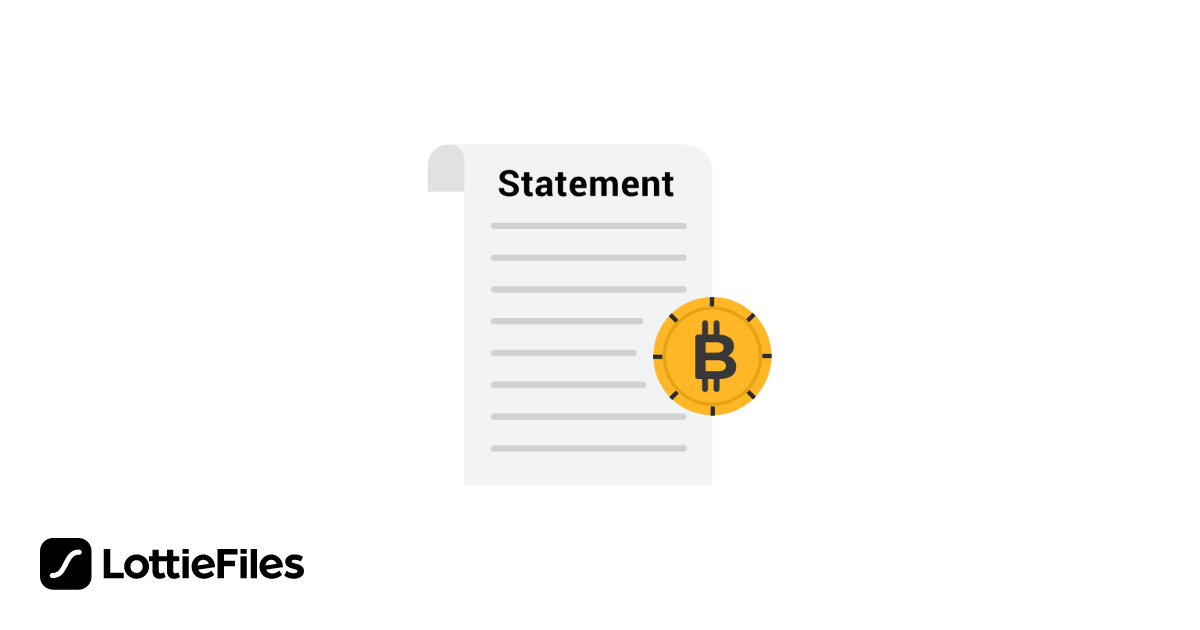 Free statement of bitcoin Animation by Interactive Warriors Studio Pvt ...