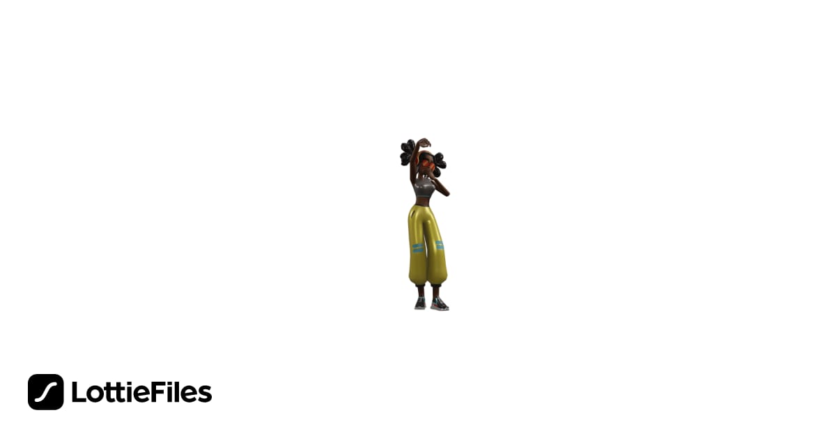Free Girl waiting Animation by Florian | LottieFiles
